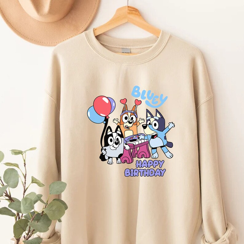 Bluey Feliz Cumpleaños Amigos Png, Bluey Friends Descarga Instantánea ...