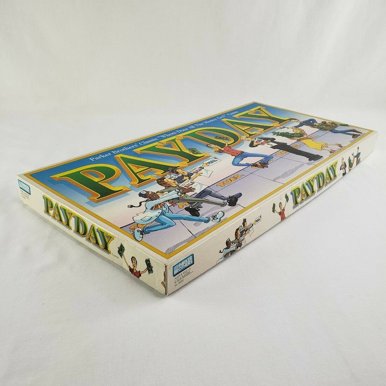 Vintage 1994 Payday Board Game Parker Brothers Retro Family Fun ...