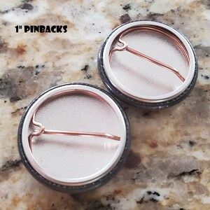 Custom Pin Back Buttons and Badges - Etsy