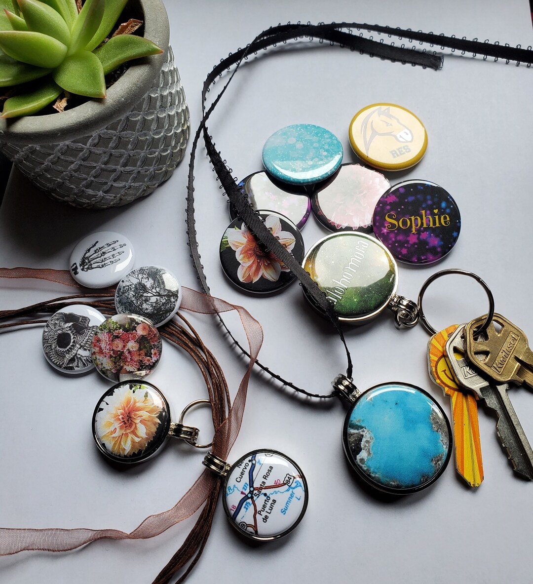Custom Pendants for Necklaces and Key Rings! - Etsy