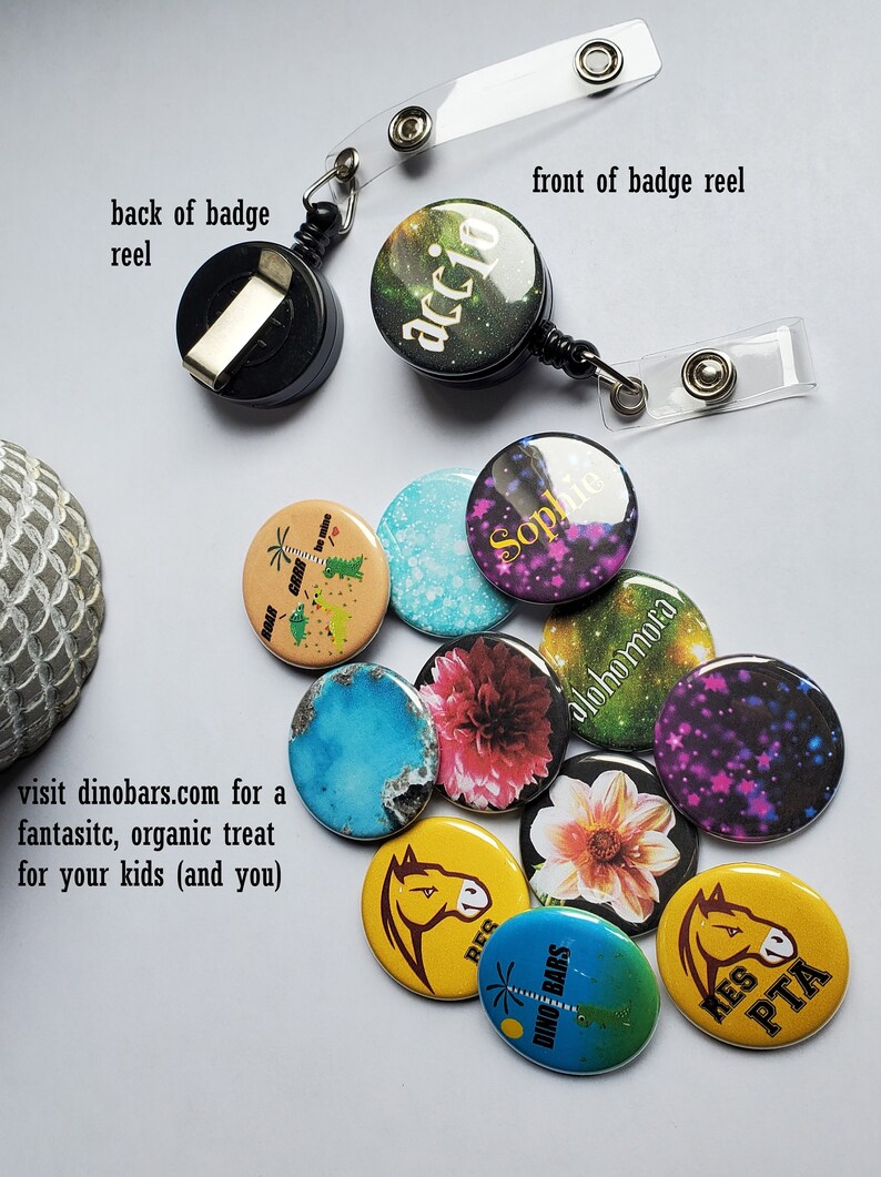Custom Pin Back Buttons and Badges - Etsy