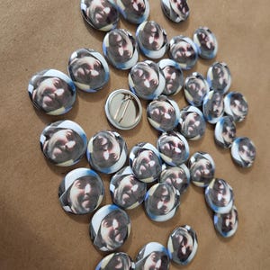 Custom Memorial, Remembrance and Funeral Pins/buttons/magnets - Etsy