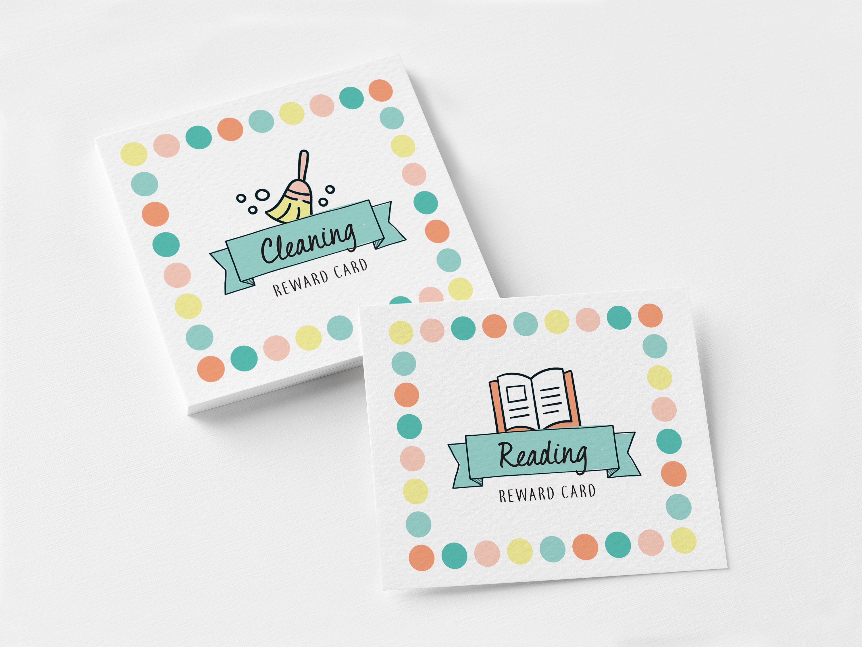 Printable Kid Reward Cards Reward Tracker for Children and - Etsy