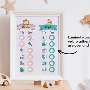 Kids To-do List Printable Customize Your Chore Chart - Etsy
