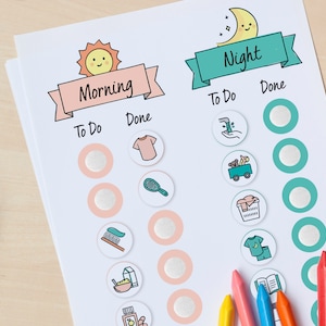 Kids To-do List Printable Customize Your Chore Chart - Etsy