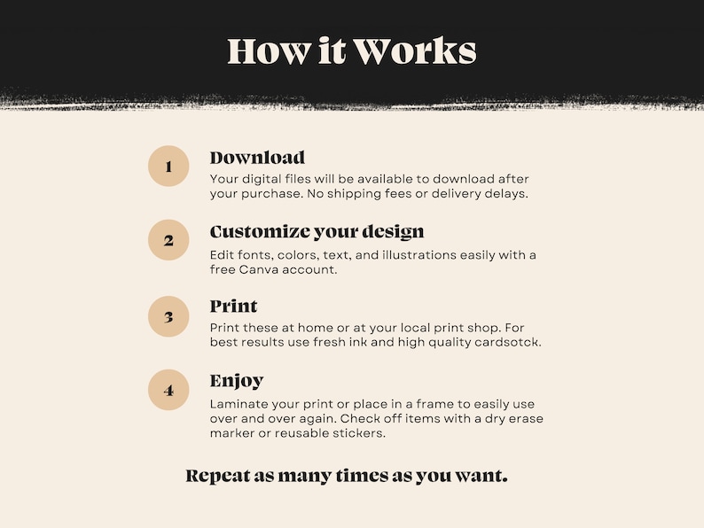 Kids Printable to Do List, Kids Daily Routine, Editable Canva Children ...