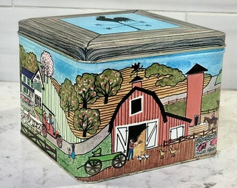 Farm Tin | Etsy