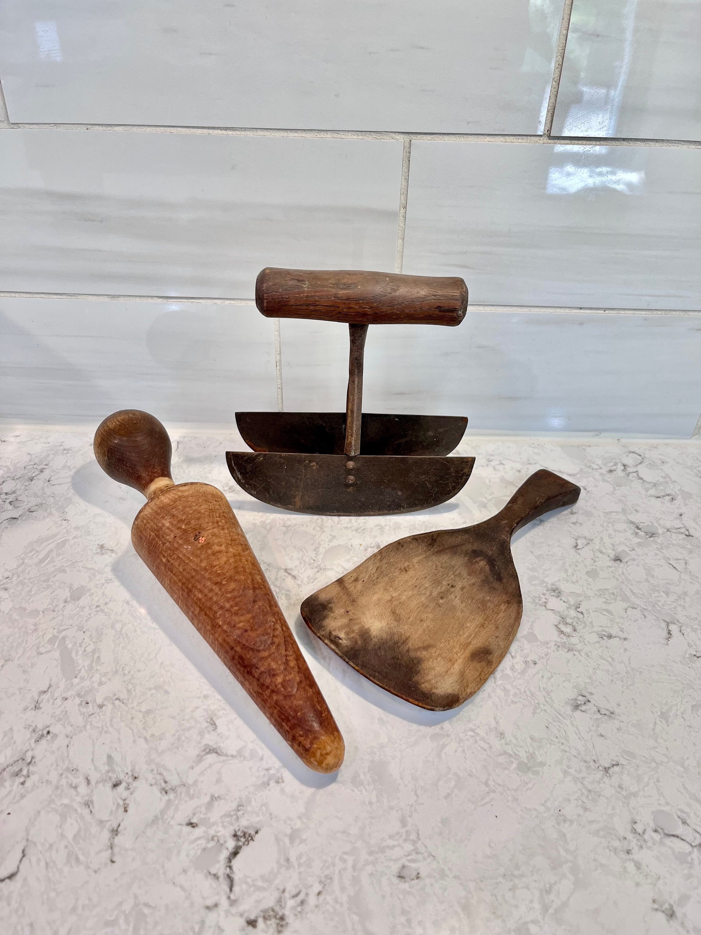 Antique Wood Kitchen Devices