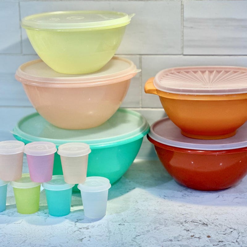 Pink Tupperware - Etsy