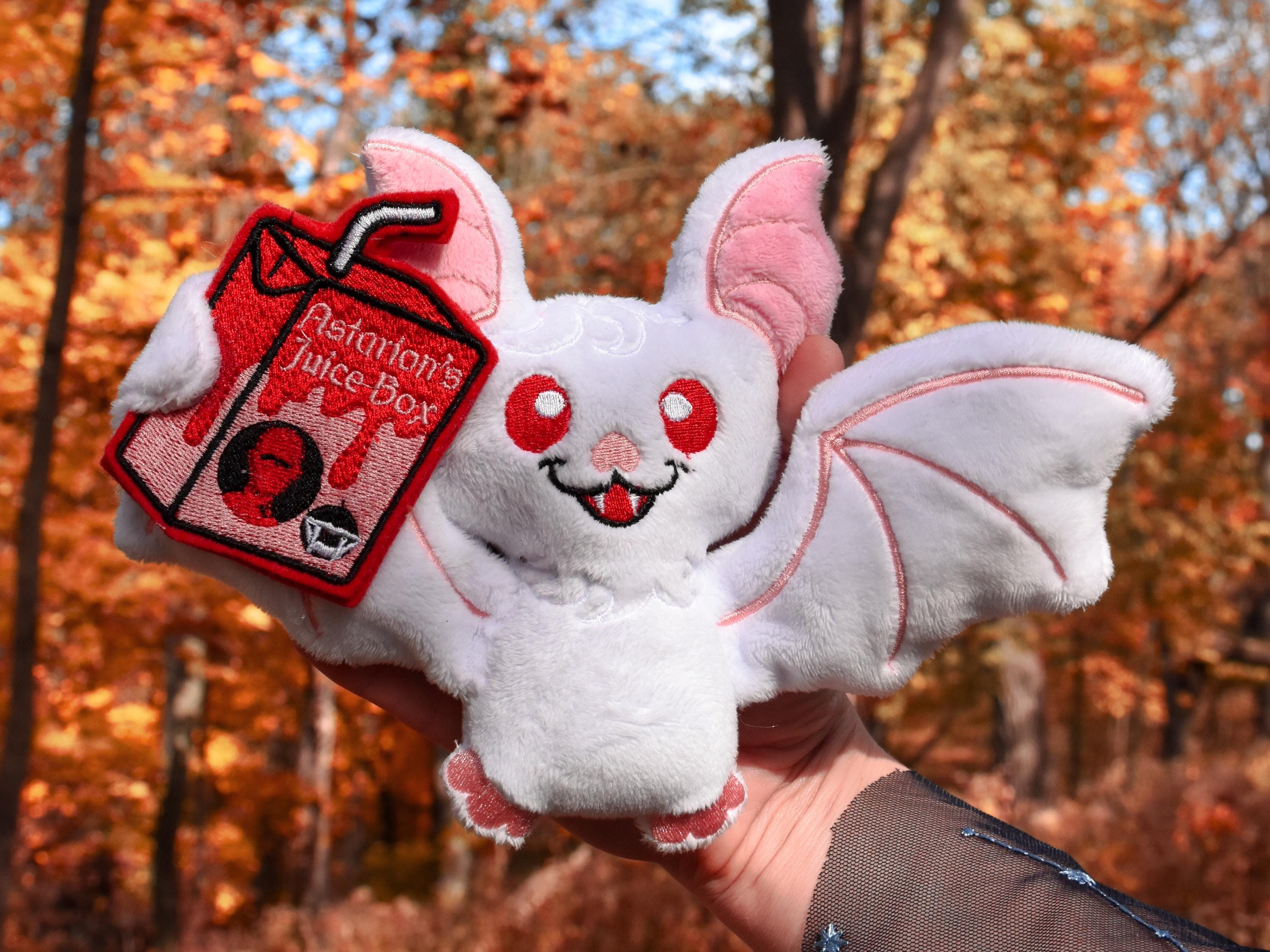 Batstarion Plush - Pale Elf Bat - BG3 - Baldurs - Weighted Stuffed ...