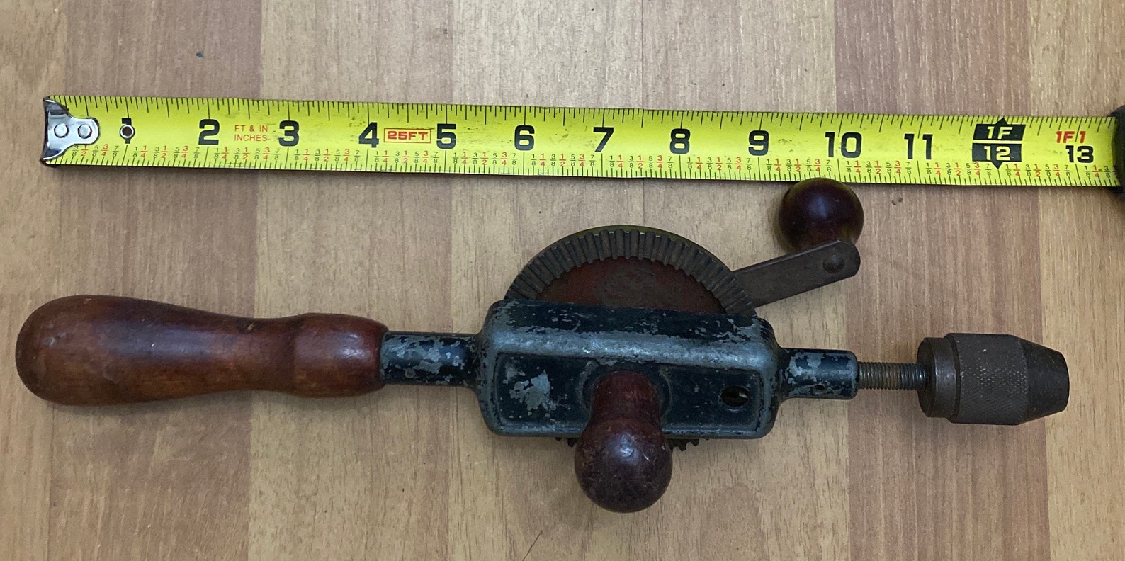 Vintage 1950s Manual 12 Hand Drill Made in U.S.A. Fully - Etsy