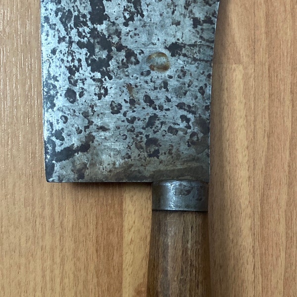 Antique Meat Cleaver - Etsy