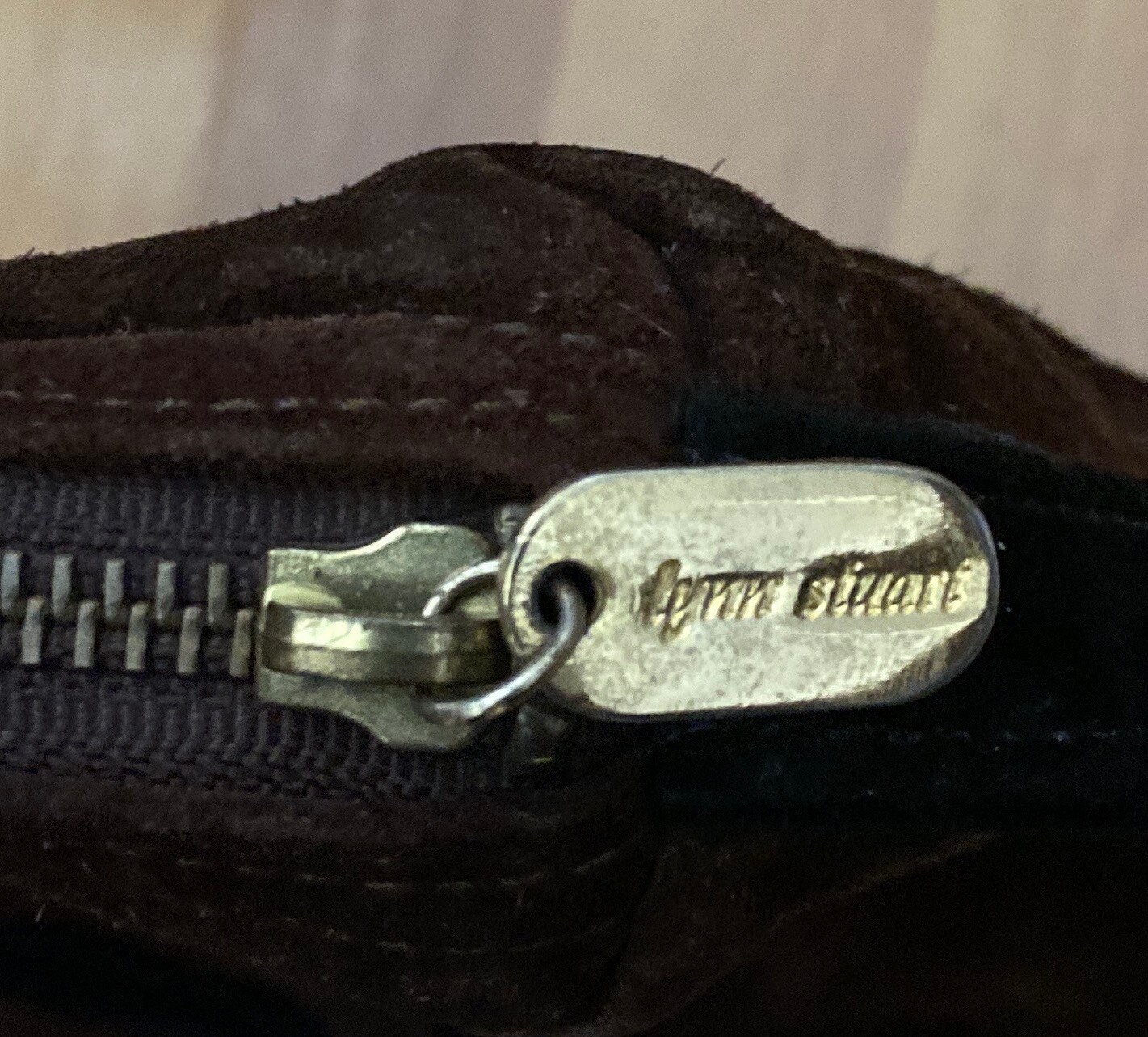 Vintage Rare 1980s Lynn Stuart Brown & Black Stripped Suede - Etsy