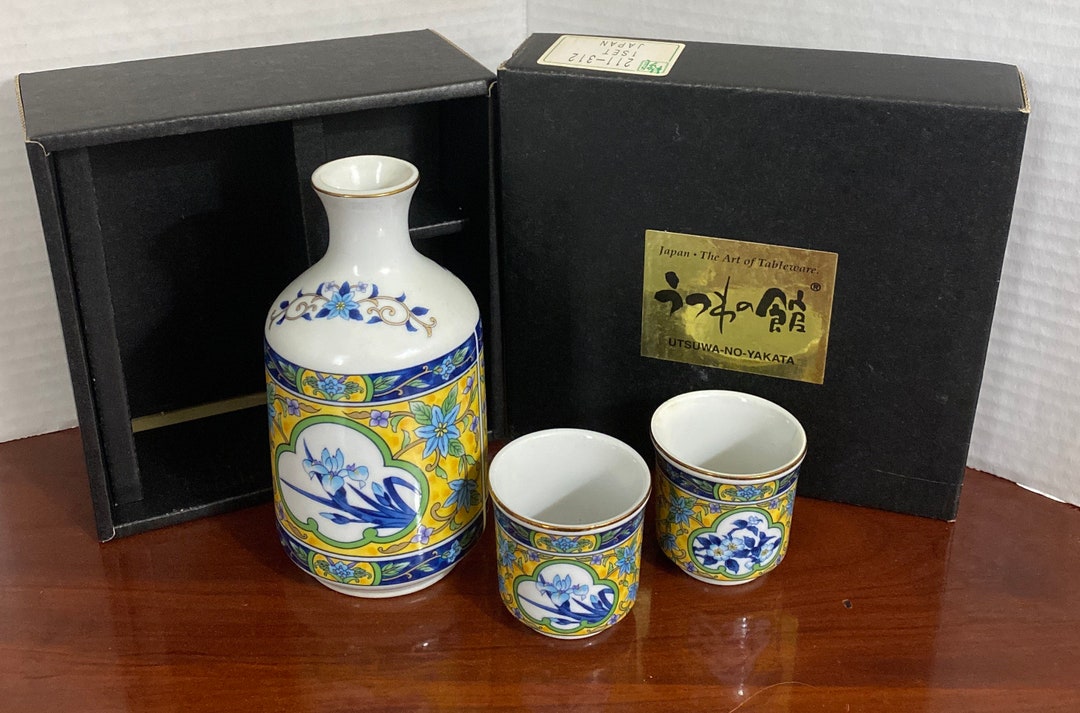 UTSUWA NO YAKATA Japan - the Art of Tableware Beautiful 3 Pc Tea Set Boxed - Etsy