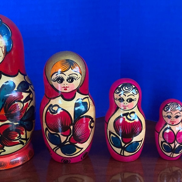 Russian Stacking Dolls - Etsy