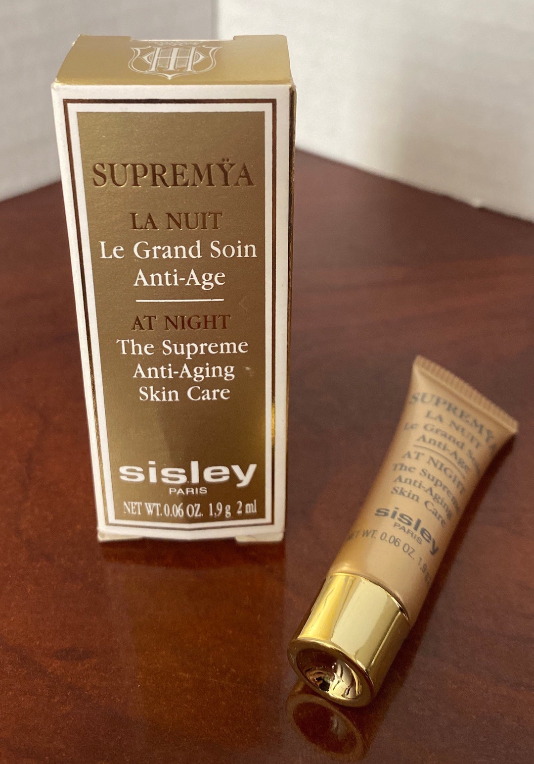 Sisley Supremya La Nuit at Night the Supreme Anti-aging Cream 0.06oz ...