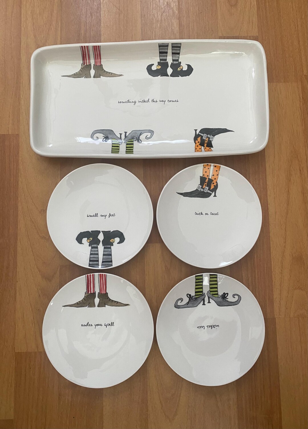 Ray Dunn Artisan Collection by Magenta Hallowing Serving Tray Platter ...