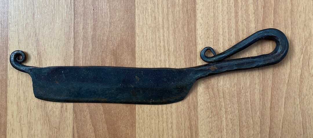 Antique 11 Hand Forged Steel Blacksmith Pizza Cutter Rocking Slicer - Etsy