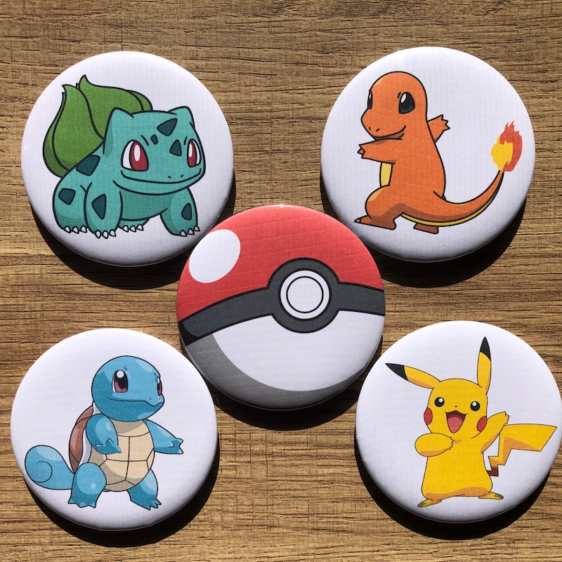Pokemons Pins - Etsy