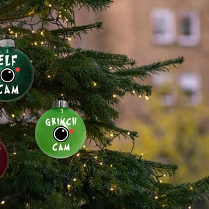 Santa Cam, Elf Cam, Grinch Cam, Christmas Ornament, Home Decor ...