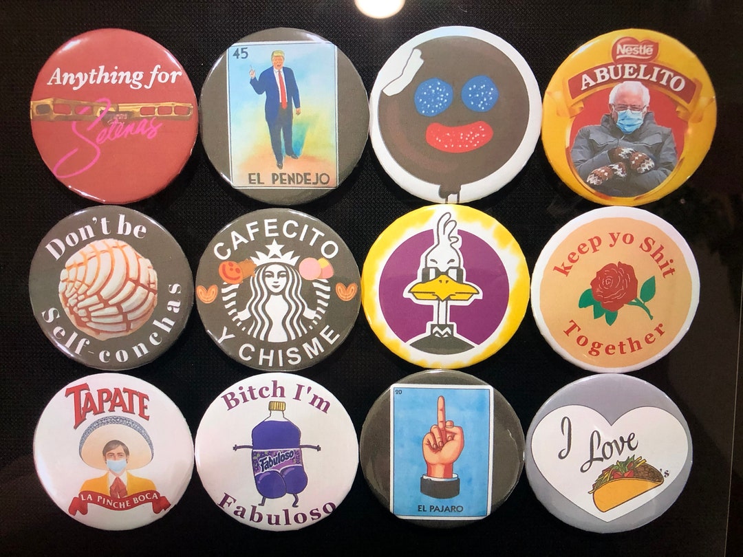 Hispanic Meme Pins, Hispanic Vibes, Custom Pins, Memes, Custom Buttons ...
