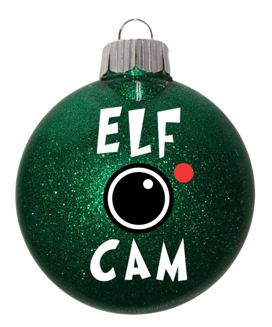Santa Cam, Elf Cam, Grinch Cam, Christmas Ornament, Home Decor ...