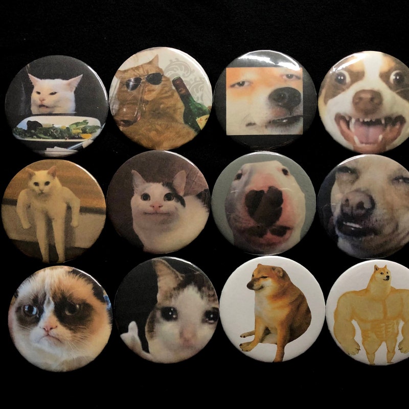 Meme Pin - Etsy