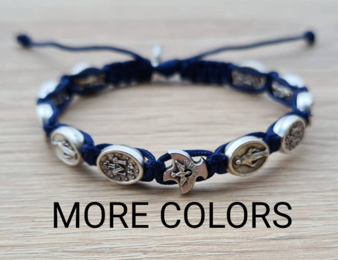 Holy Spirit Bracelet, Miraculous Virgin Mary Bracelet, Handmade ...