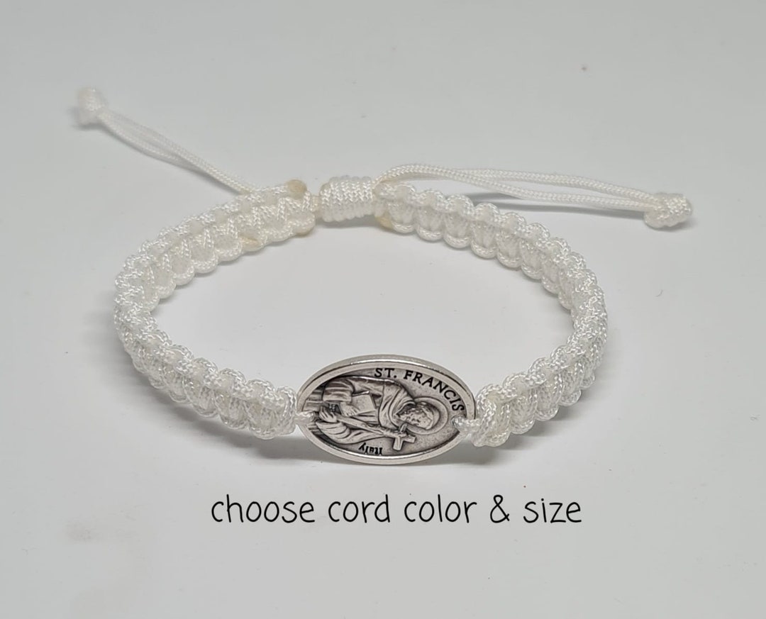 St Francis Armband Saint Francis Armband Schutzpatron Der Katzen Katholisches Armband