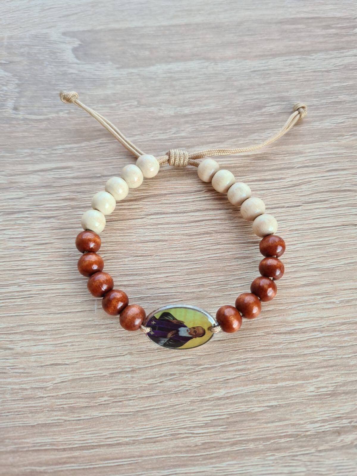 Leopold Bogdan Mandic Bracelet Leopold Bracelet Handmade - Etsy