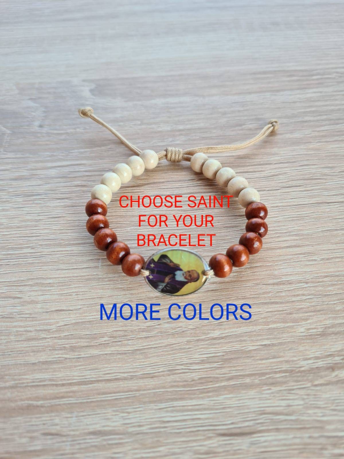 Leopold Bogdan Mandic Bracelet Leopold Bracelet Handmade - Etsy