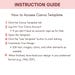 Class of 2025 Graduation Dinner Menu Canva Template – Editable ...