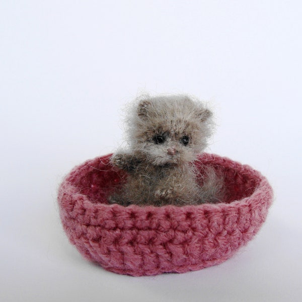 Mini Crochet Cat - Etsy