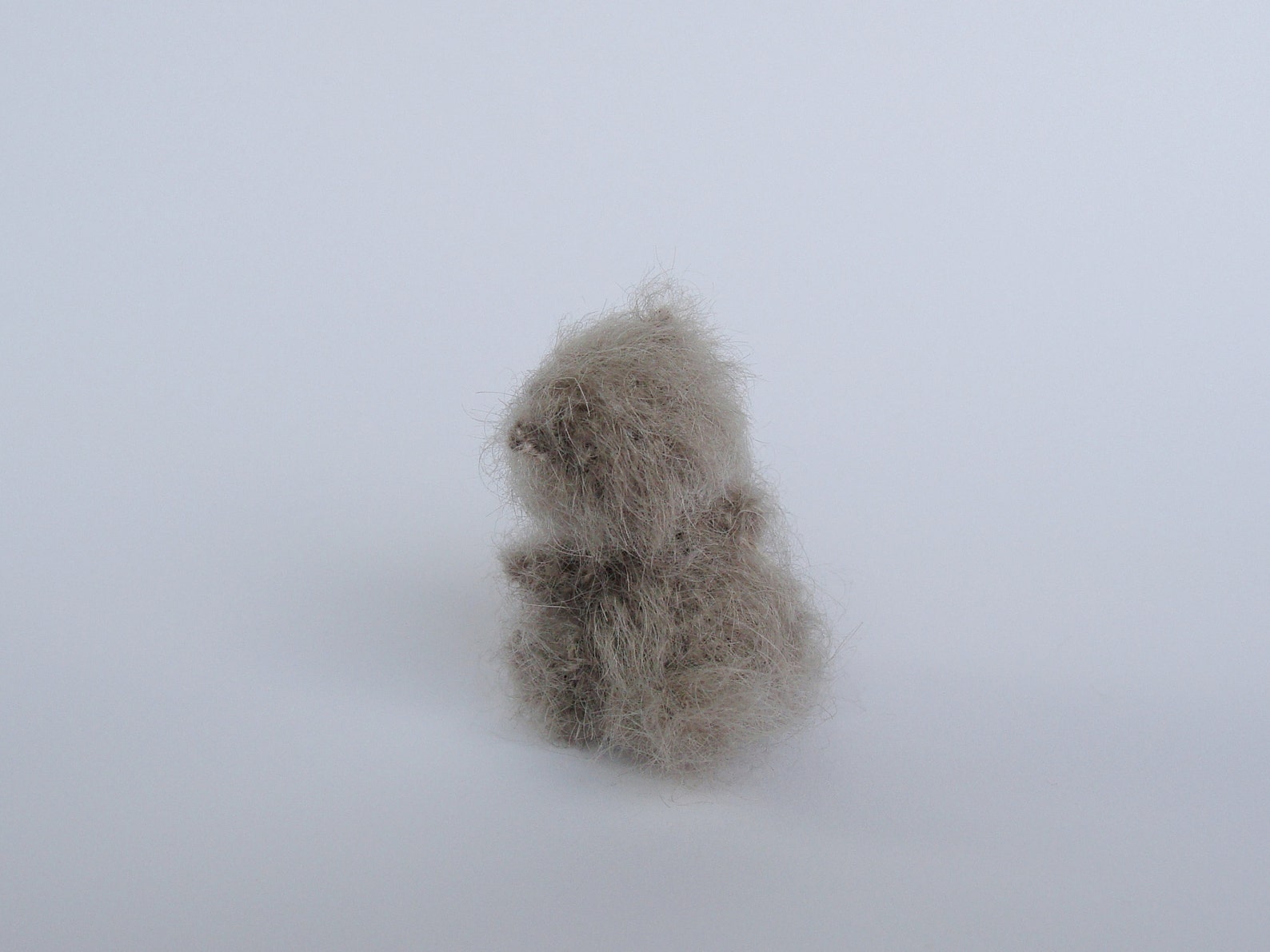 Little Fluffy Cat Crochet. Tiny Cute Kitten - a Unique Miniature for a ...