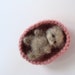 Little Fluffy Cat Crochet. Tiny Cute Kitten - a Unique Miniature for a ...