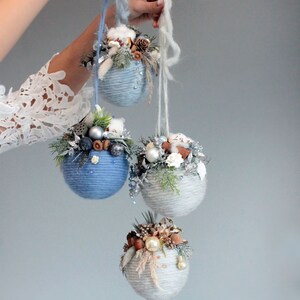 Christmas Tree Balls,chritmas Gift,christmas Blue Ball,decor Balls ...