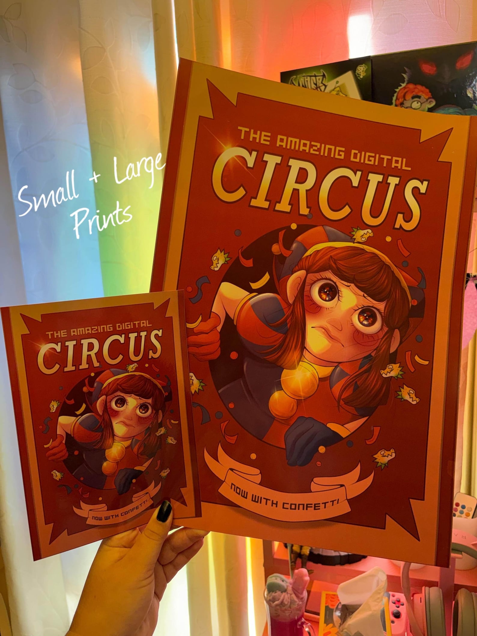 Pomni - the Amazing Digital Circus TADC - Glossy Print - Anime Gaming ...