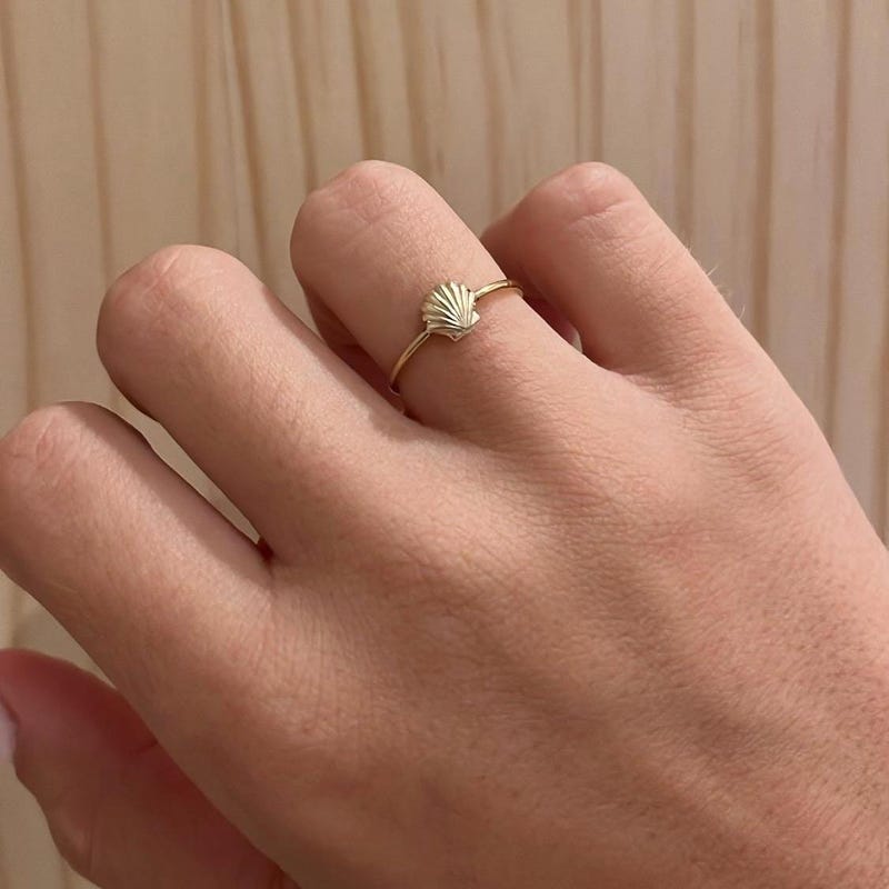 Seashell Ring - Etsy