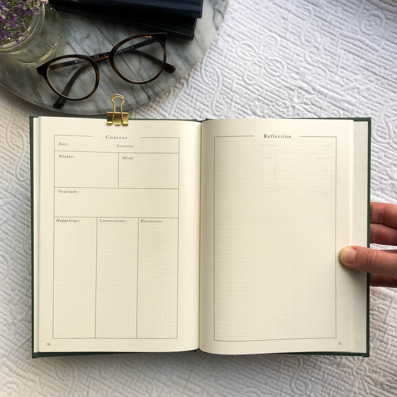 Guided Daily or Weekly Life Journal or Diary A5 Hardback - Etsy