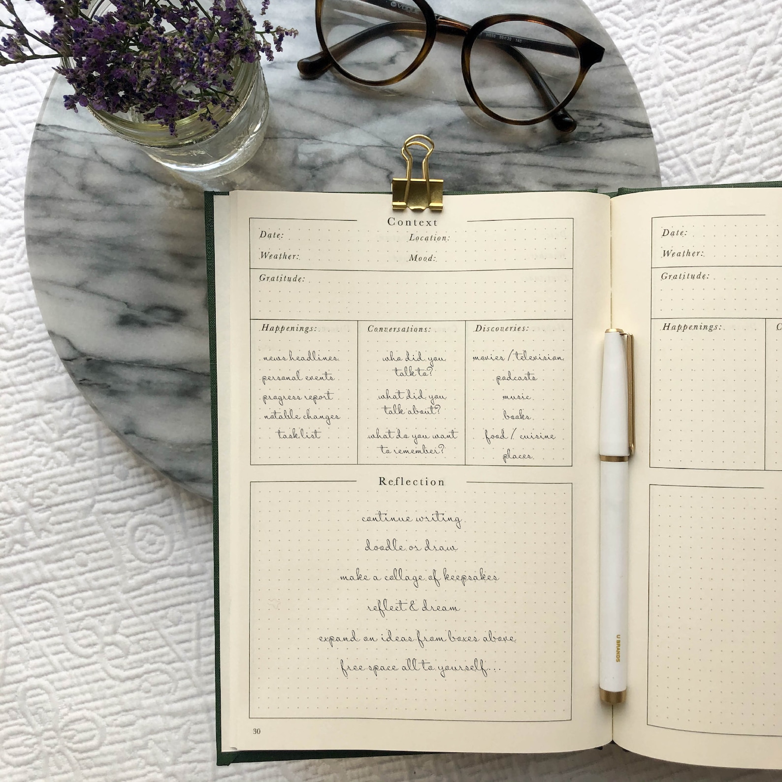 Guided Daily or Weekly Life Journal or Diary A5 Hardback - Etsy