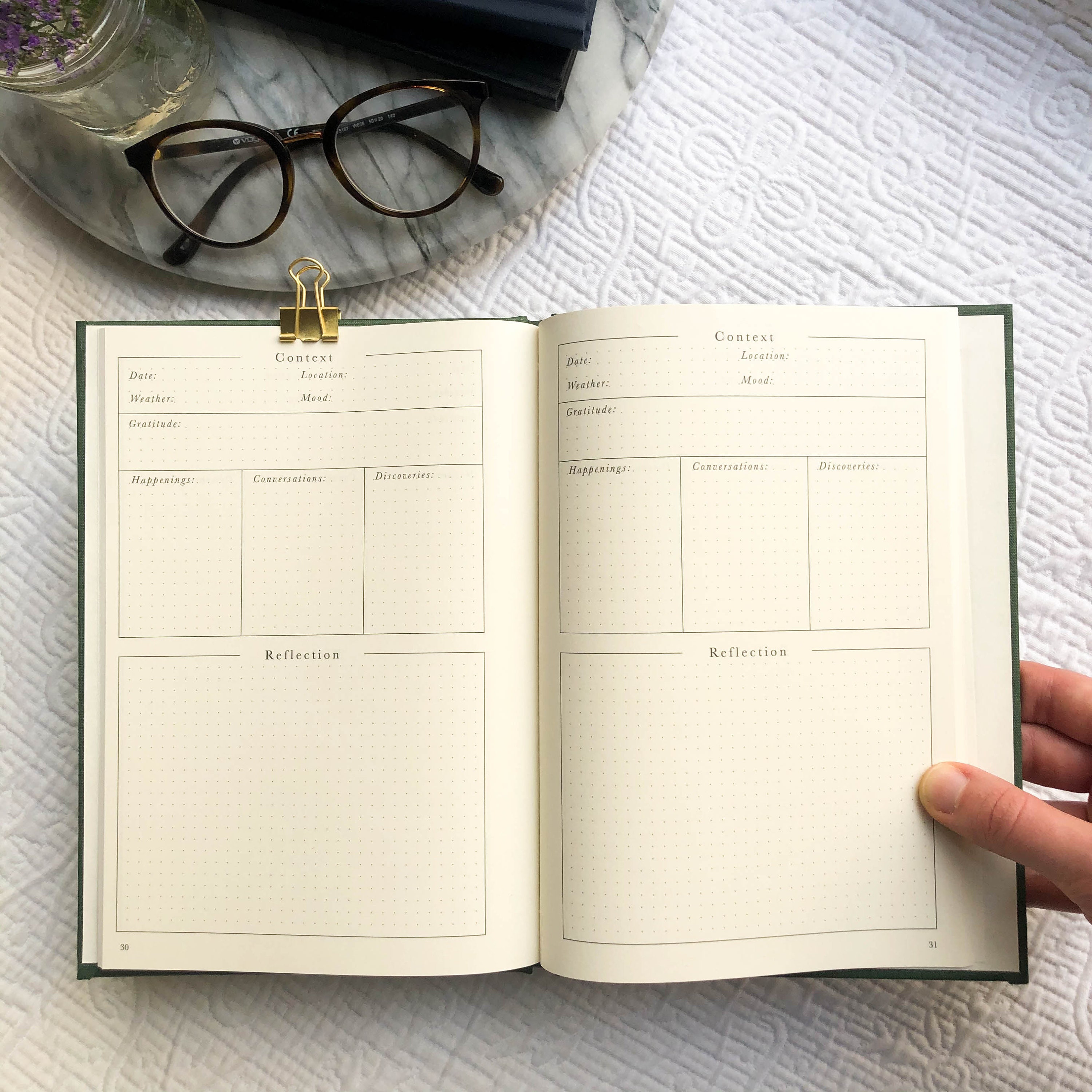 Guided Daily or Weekly Life Journal or Diary A5 Hardback | Etsy