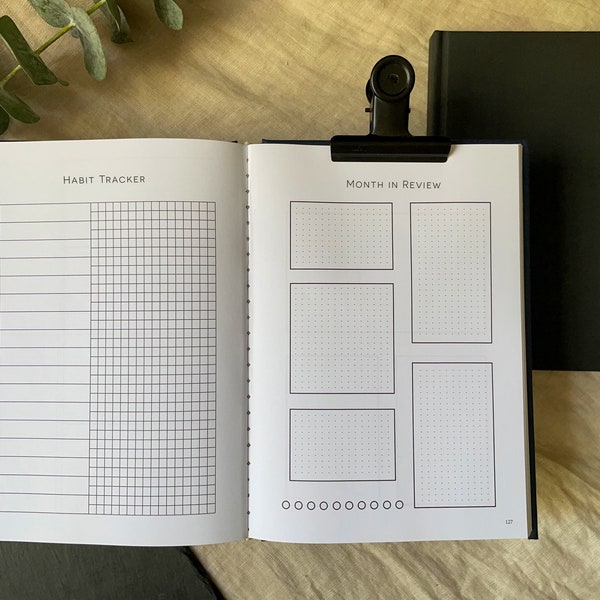 Premade Bullet Journal - Etsy