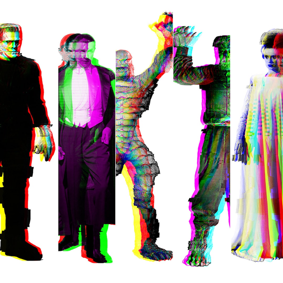 Static Age Classic Monster Prints - Etsy