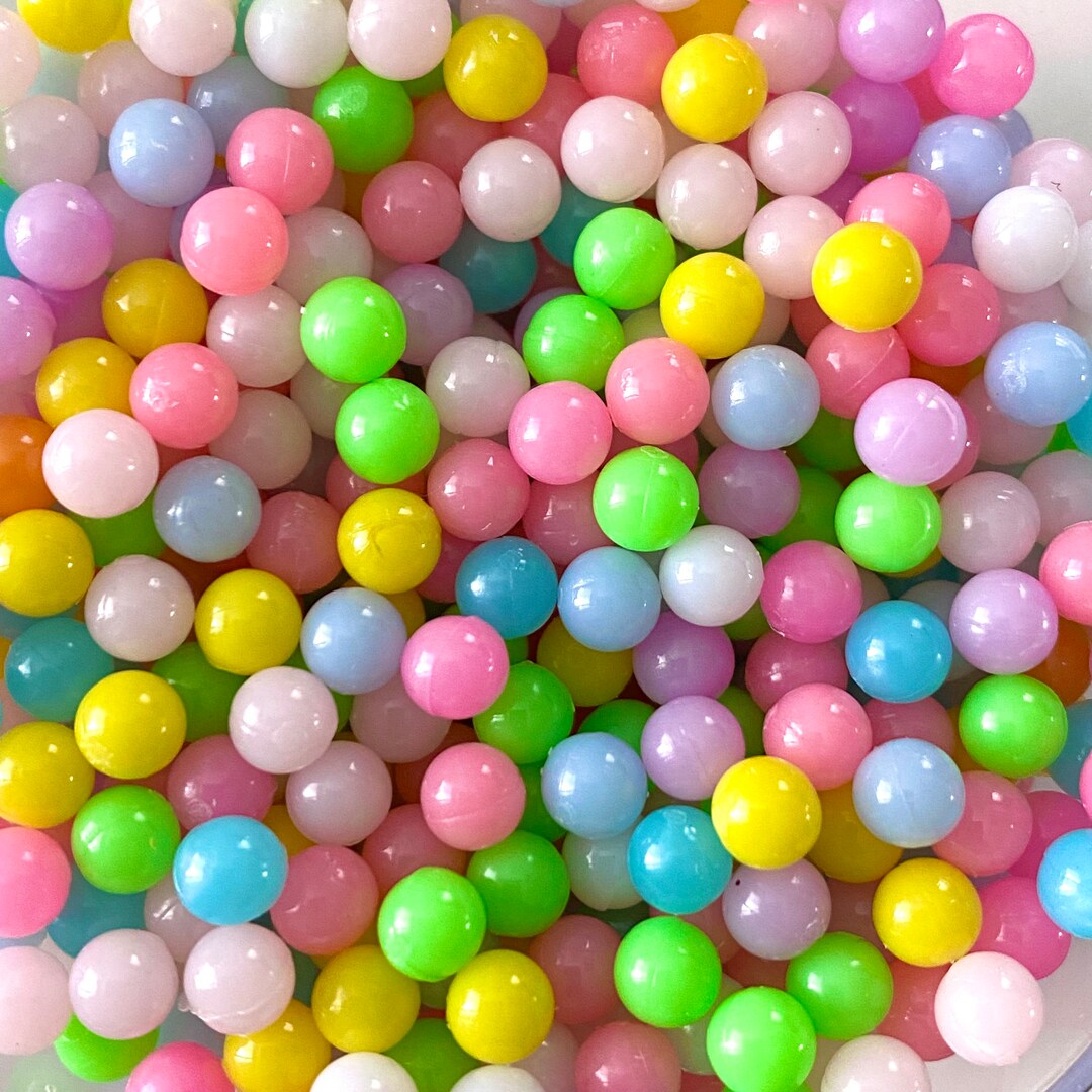 Spring Nonpareil Fake Sprinkles / 5mm / Pastel Rainbow Sprinkle / Faux ...