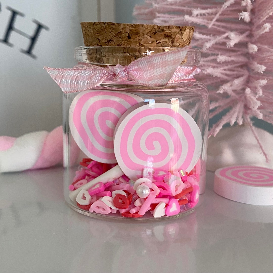 Pink Lollipop Candy Tree Tired Tray Decor / Miniature - Etsy