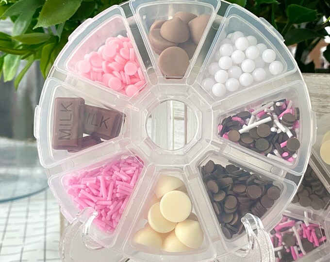 S'mores Fake Sprinkle Cabochon Container / Neopolatin / Craft Supply ...