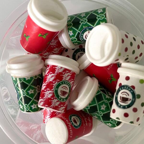 Fake Mini Cups Christmas - Etsy