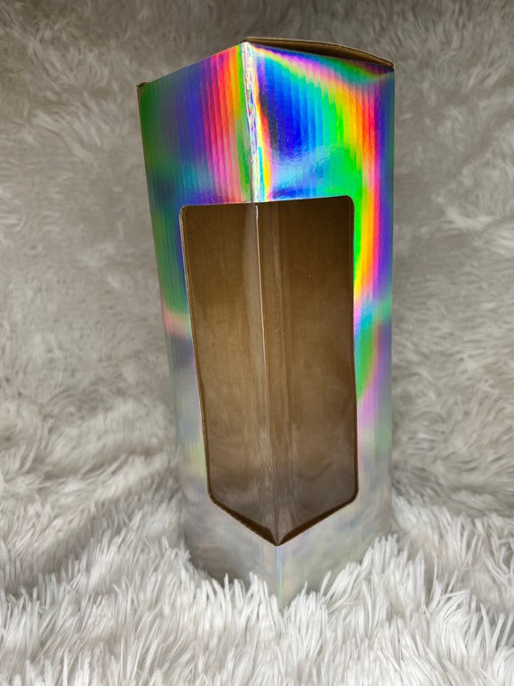 Iridescent Tumbler Display Box - Etsy