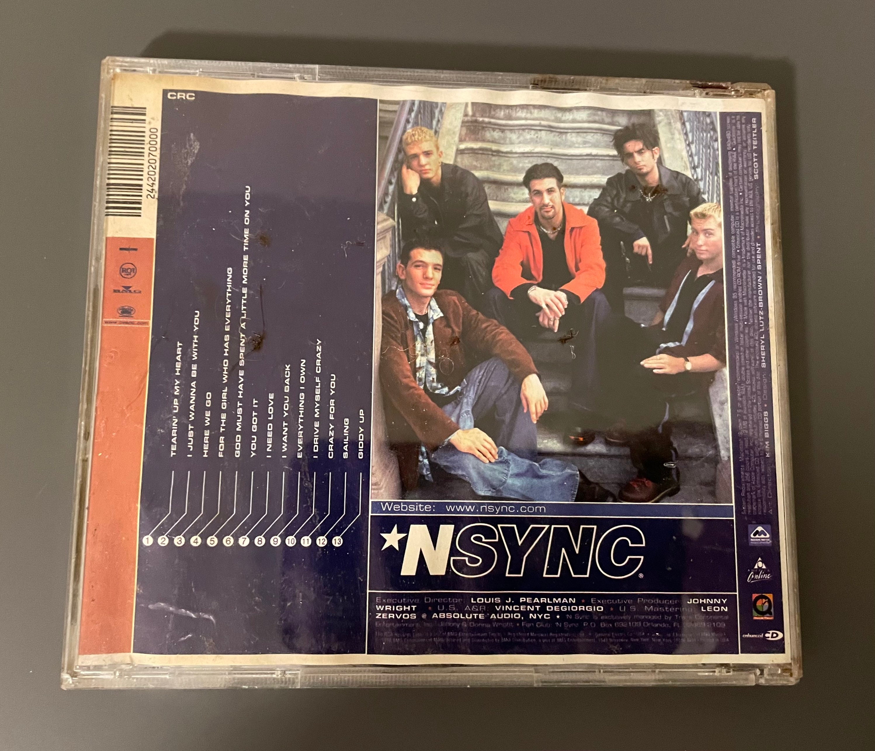 Vintage NSYNC CD 1997 T - Etsy
