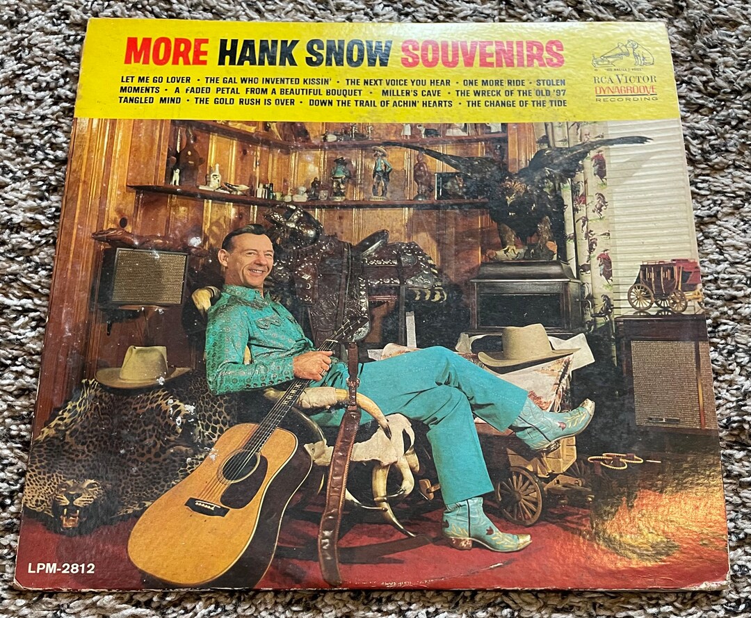 Vintage More Hank Snow Souvenirs Vinyl Record Album 1964 RARE - Etsy